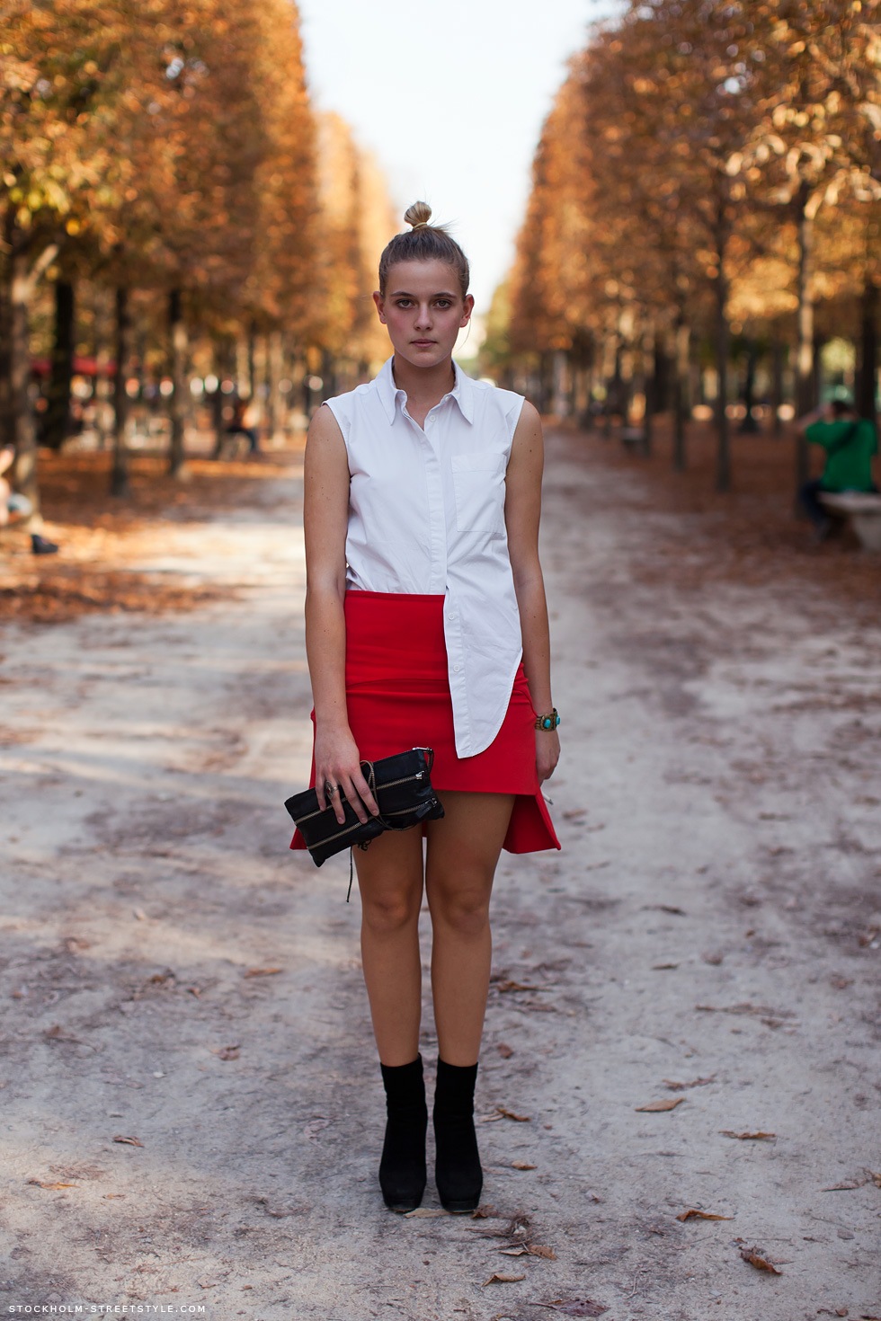 Tendencia Half Tuck - Revestida