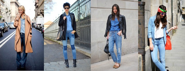 Denim over denim - Revestida