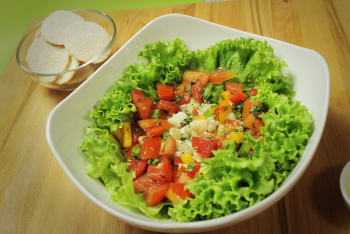 Ensalada de pescado - Revestida