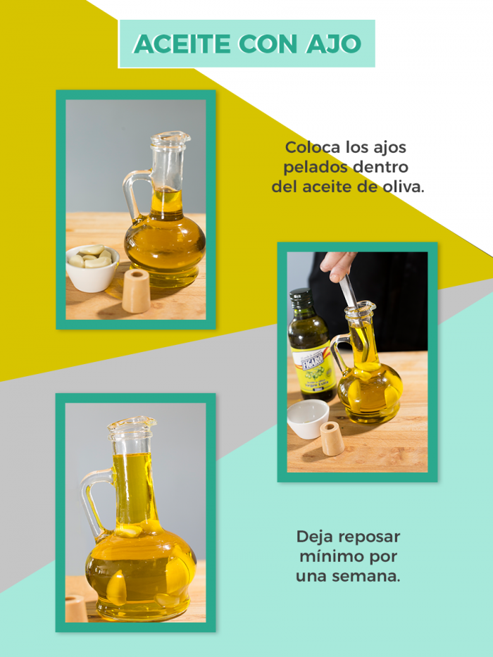 Dale sabor a tu aceite de oliva, poniéndole un toque especial - Revestida